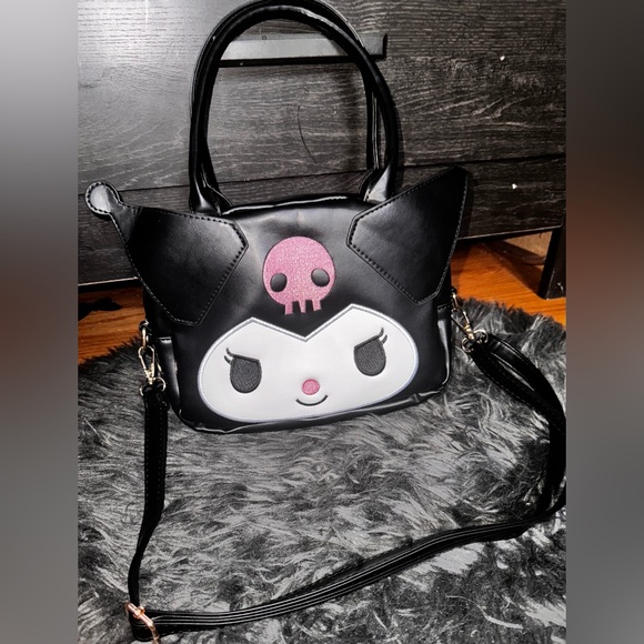 Sanrio | Bags | Kuromi Emo Goth Kawaii Crossbody Purse Bag | Poshmark